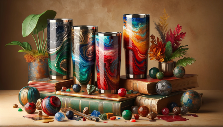 Hand Made & Unique Resin Decorated Tumblers & Gifts | Butterflyturns ...